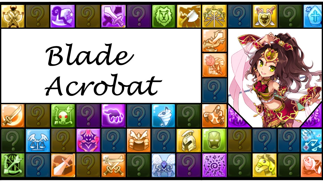 [The Run Down] Blade Acrobat -Awaken Blade Dancer Class- - YouTube