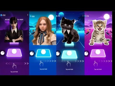 WEDNESDAY vs Megan (M3GAN) vs Cute Cat WEDNESDAY BLOODY MARY vs Cute ...