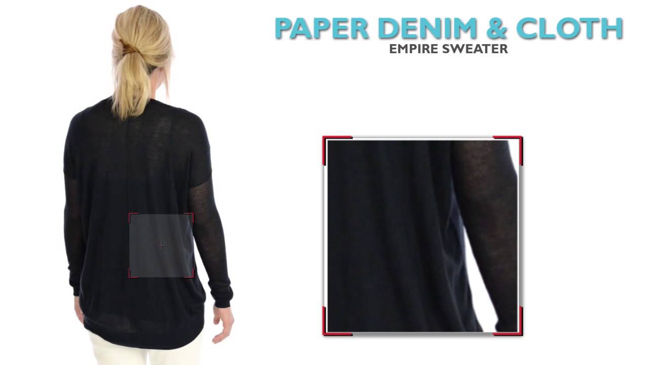 Paper Denim & Cloth Empire Sweater - Rayon-Silk, Boat Neck (For Women ...