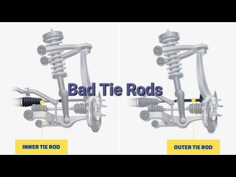 Bad Tie Rods And Tires Wear. - YouTube