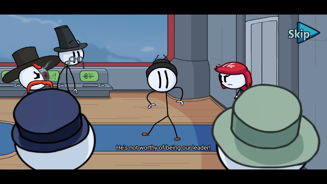 Henry Stickmin Completing the mision Ending TCW - YouTube