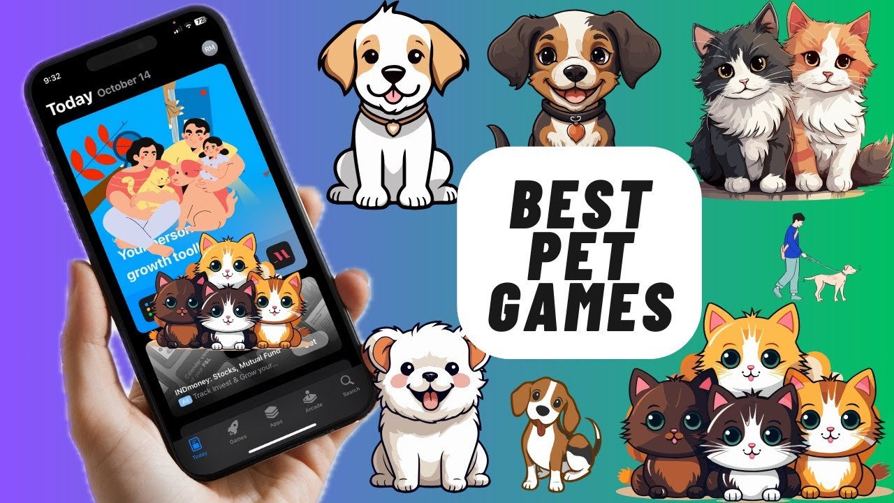 5 Best Pet Games for iPhone & iPad You Must Try (2025) - YouTube