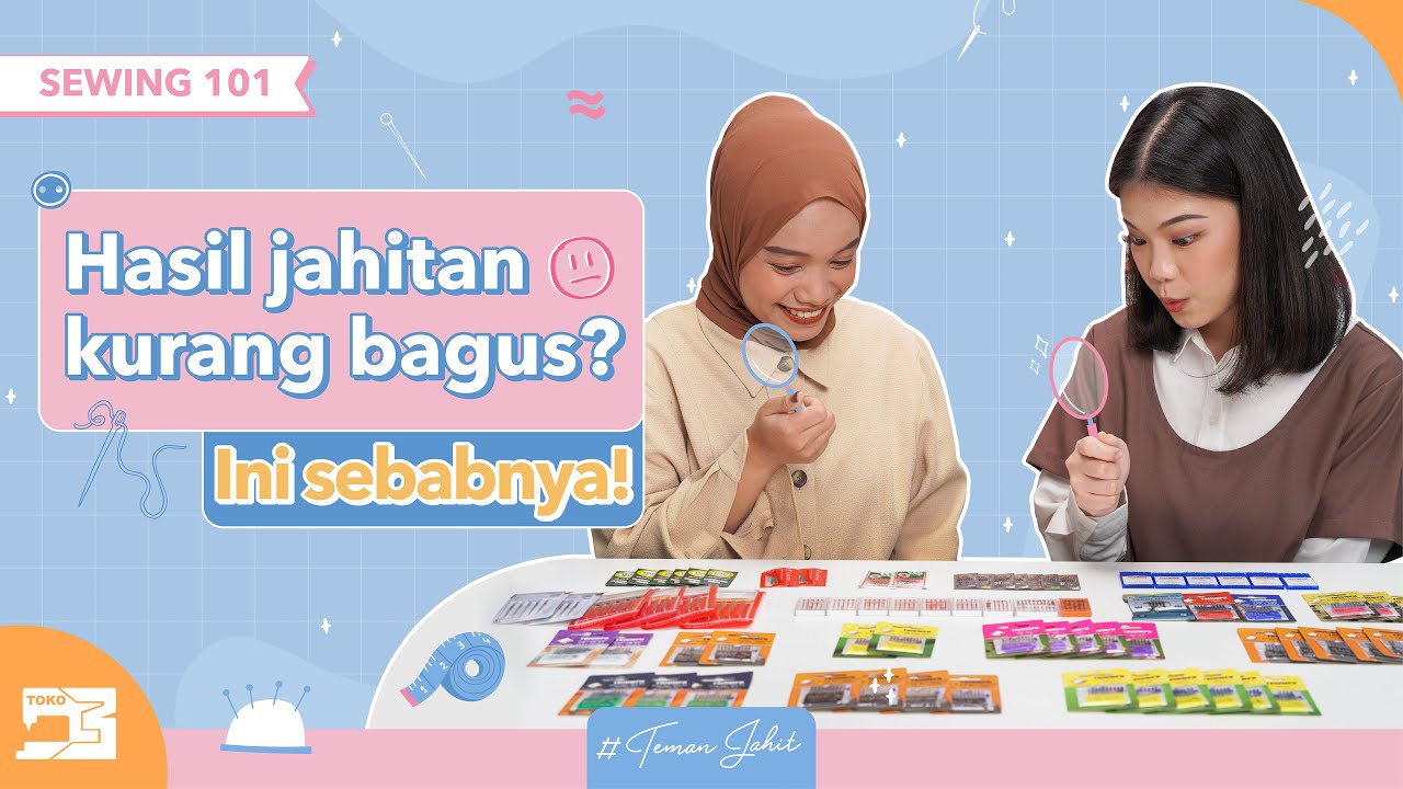 Sewing 101 | Jenis Jarum Mesin Jahit Portable & Fungsinya - YouTube