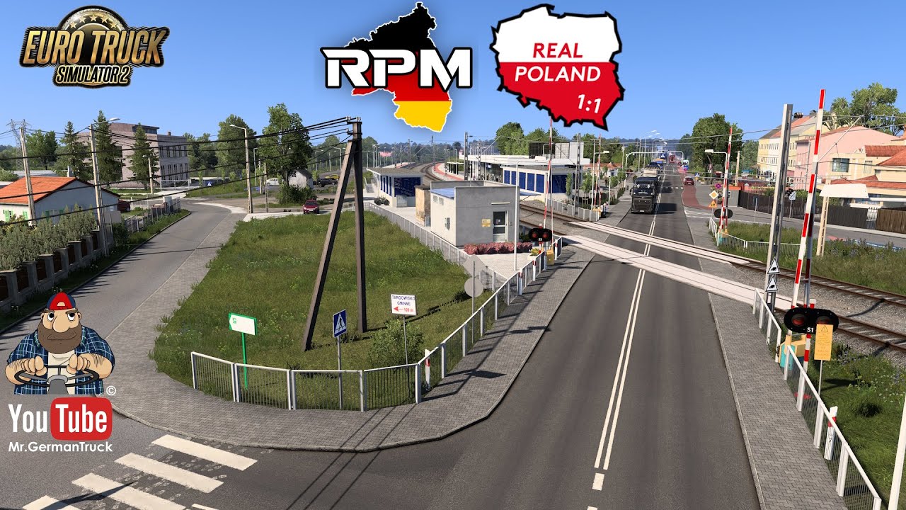 [ETS2 v1.56] RPM Map + Real Polen Map 1:1 - YouTube