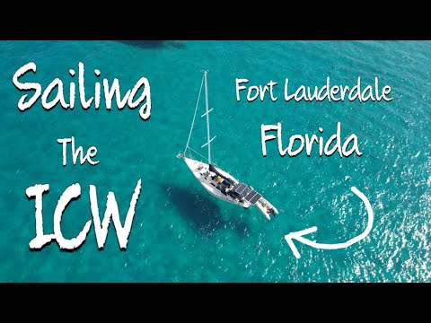 Sailing the ICW Fort Lauderdale Florida SVEV 83 - YouTube
