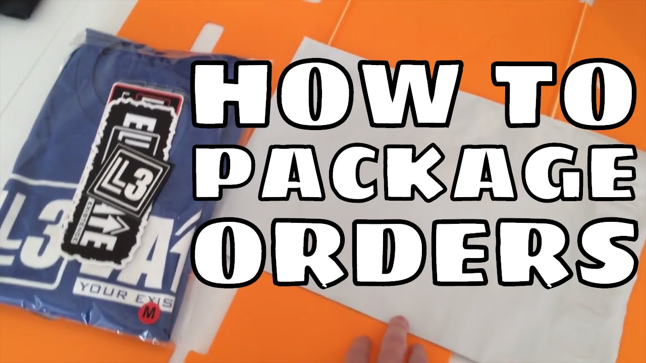 How To EASILY Package & Ship Clothing Orders! (Tips, Suggestions ...
