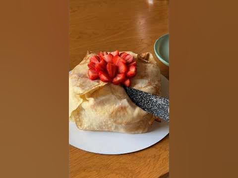 Блинный торт - YouTube