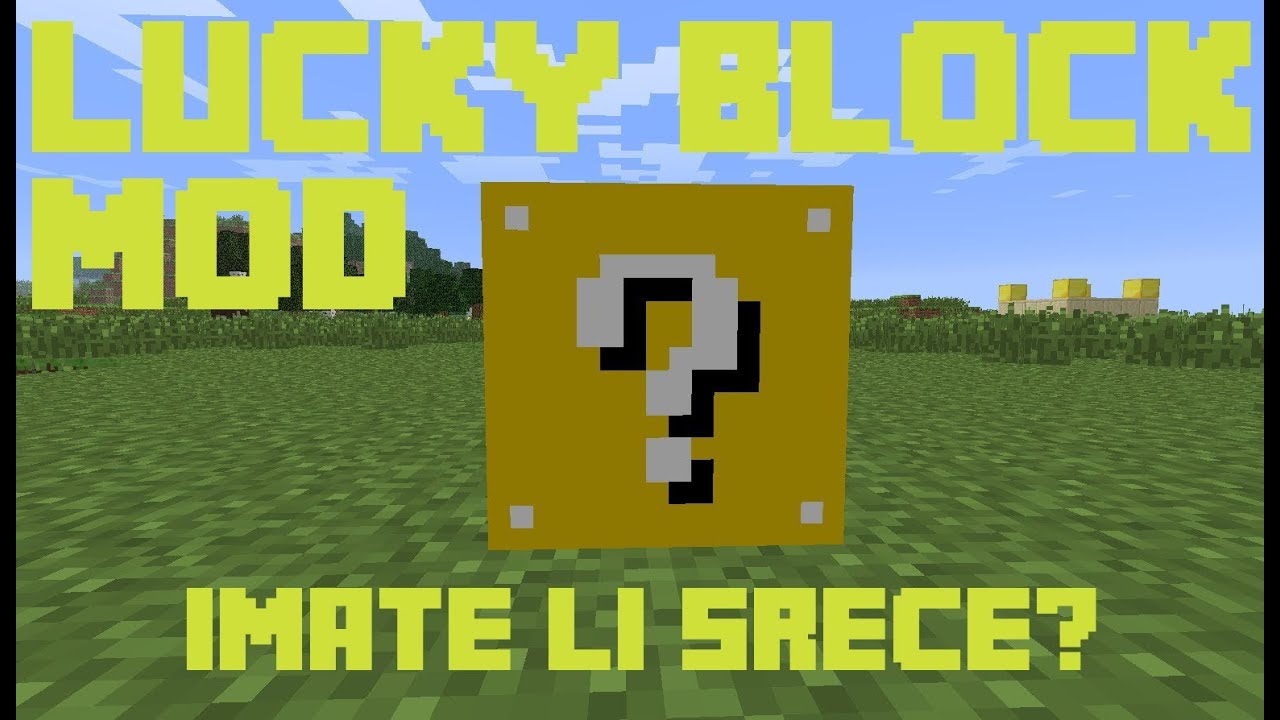 Minecraft mod showcase: Lucky Block Mod - YouTube