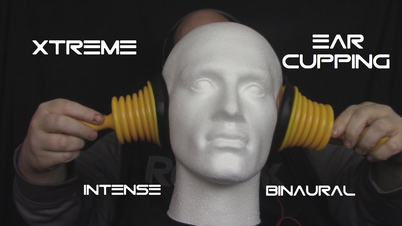 Extreme Ear Cupping ASMR Intense Binaural - YouTube