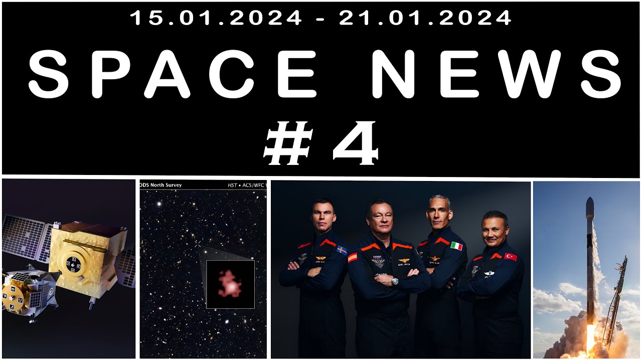 SPACE NEWS #4 | Space X - Black hole - SLIM - Axiom - NASA | Weekly ...
