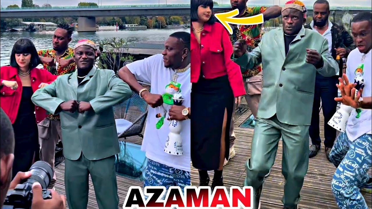 Portable Zazu Azaman (Official Music Video) Behind the Scenes In Paris ...