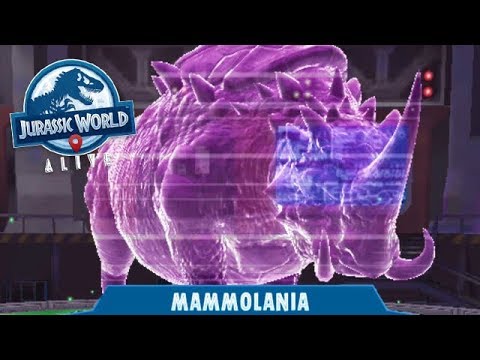 NEW UNIQUE MAMMOLANIA HYBRID (JURASSIC WORLD ALIVE) - YouTube