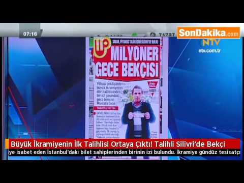 Büyük İkramiyenin İlk Talihlisi Ortaya Çıktı! Talihli Silivri 'de Bekçi