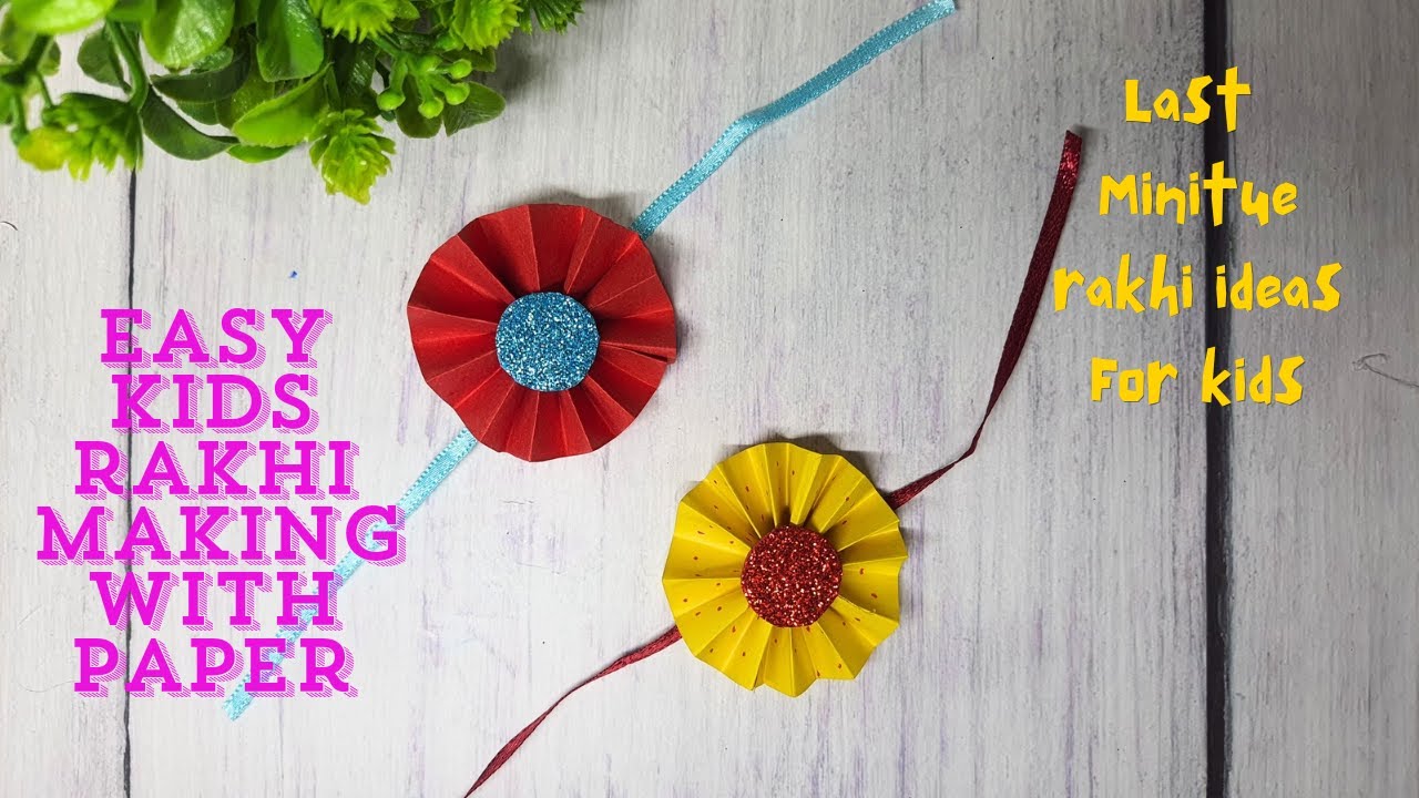 Easy kids Rakhi making ideas ||special rakhis || handmade rakhi making ...