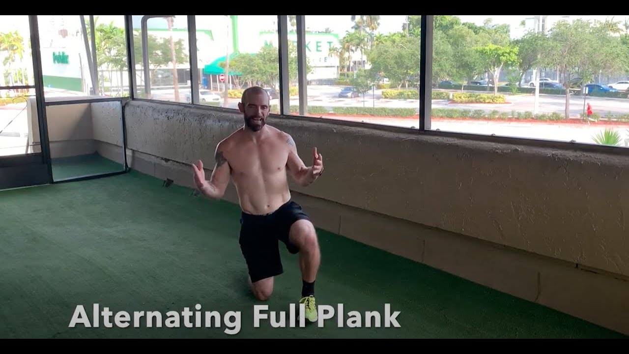 Alternating Full Plank - YouTube