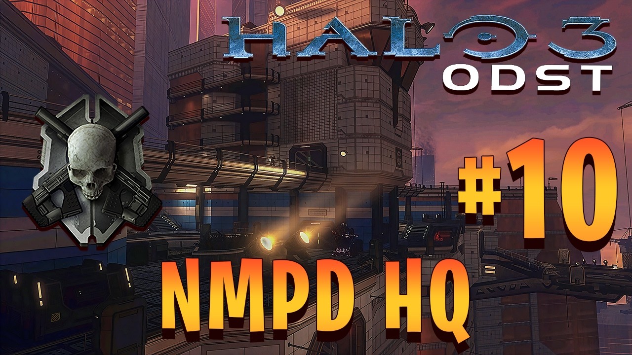 Halo 3: ODST | Legendary Walkthrough | NMPD HQ [Mission 5] | NO DEATHS ...