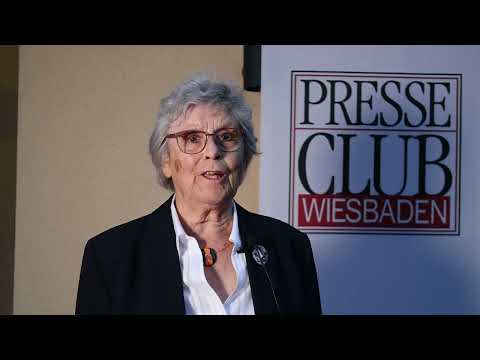 Traudel Schubert auf dem Sommerfest des Presseclubs Wiesbaden am 20.07.2023