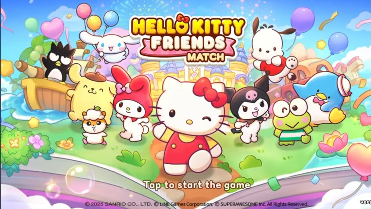 Hello Kitty Match | Intro & Level 1-5 Gameplay - YouTube