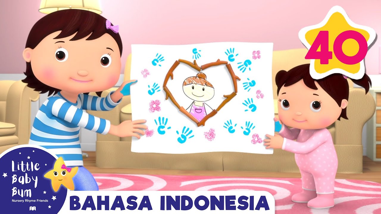Aku SAYANG Ibuku! | Kartun & Lagu Anak Populer | @Little Baby Bum ...