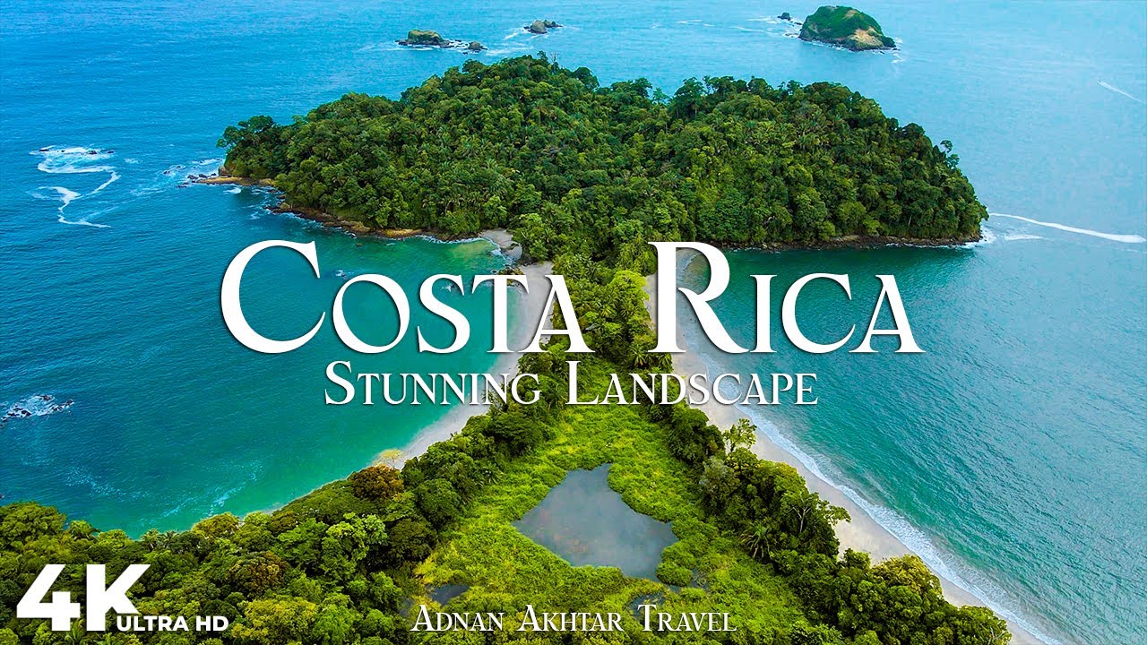 Exploring COSTA RICA Stunning Landscapes from Above | Aerial Drone ...