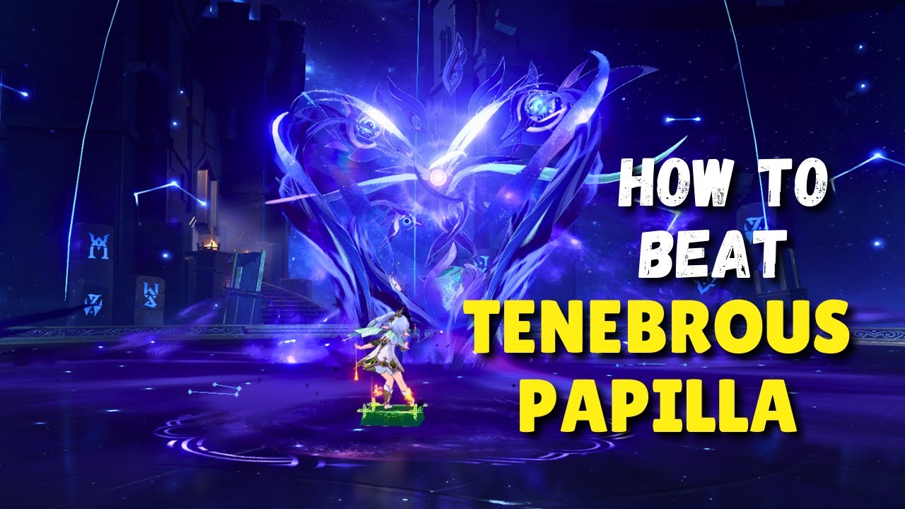 How to EASILY Beat Tenebrous Papilla in Genshin Impact - Free to Play ...