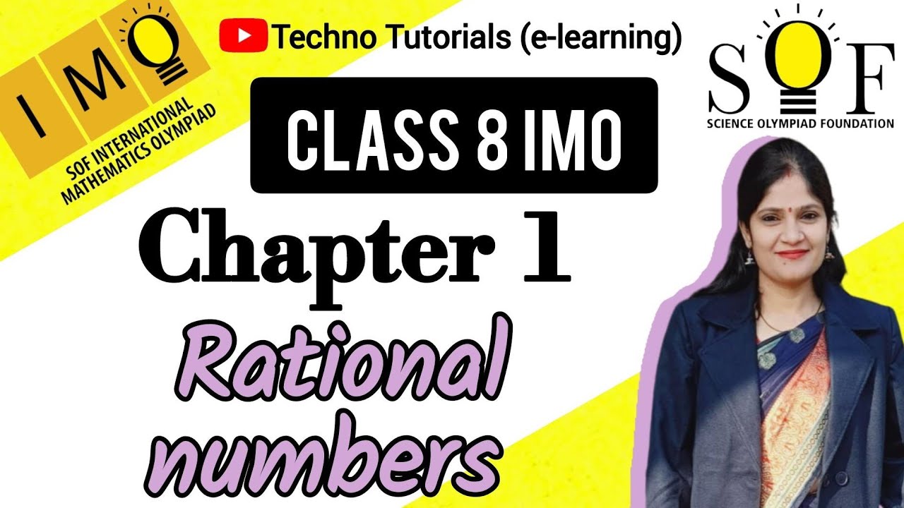 IMO for class 8 | Chapter 1 : Rational Numbers | maths Olympiad for ...