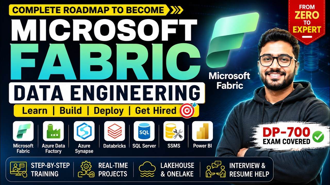 Microsoft Fabric Training for Beginners | Azure Data Engineering ...