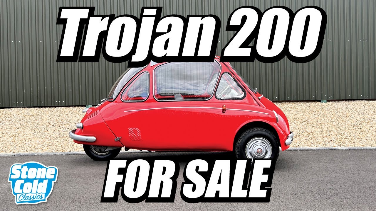 Super-cute UK built Trojan 200 for sale at Stone Cold Classics! - YouTube