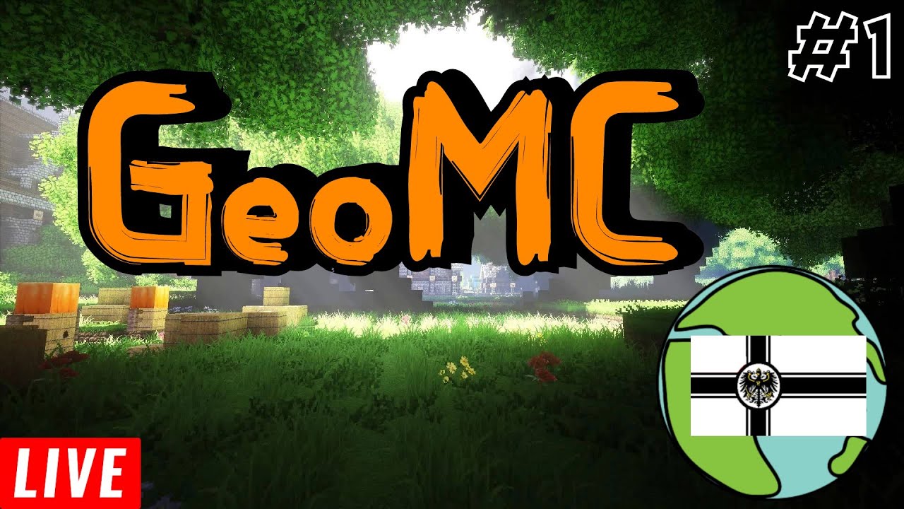 🔴Gramy na GeoMC! 🌍 Serwer GEOPOLITYCZNY w Minecraft na 1.16.5 - YouTube