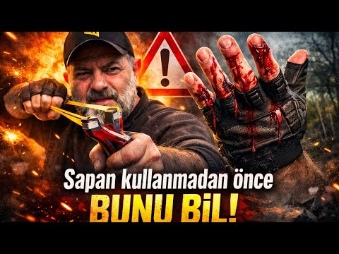 “Sapan kullanmadan önce bunu bil!”