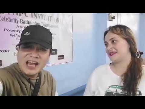 ABS-CBN "Ang TV" NIKKA VALENCIA...Vlogging with KUYA WHEELER in 61th PMPC CELEBRITY BADMINTON ...