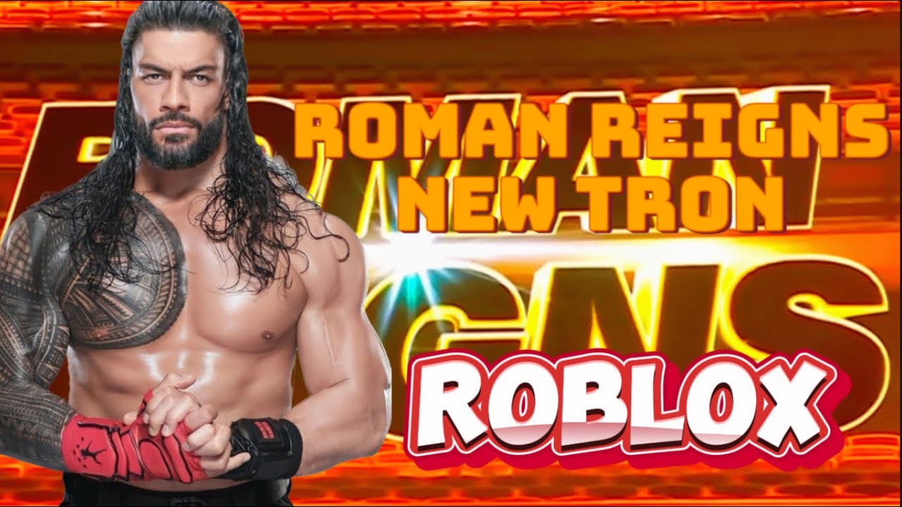ROBLOX WWE 2K23: Roman Reigns Wrestlemania 40 Tron Codes - YouTube