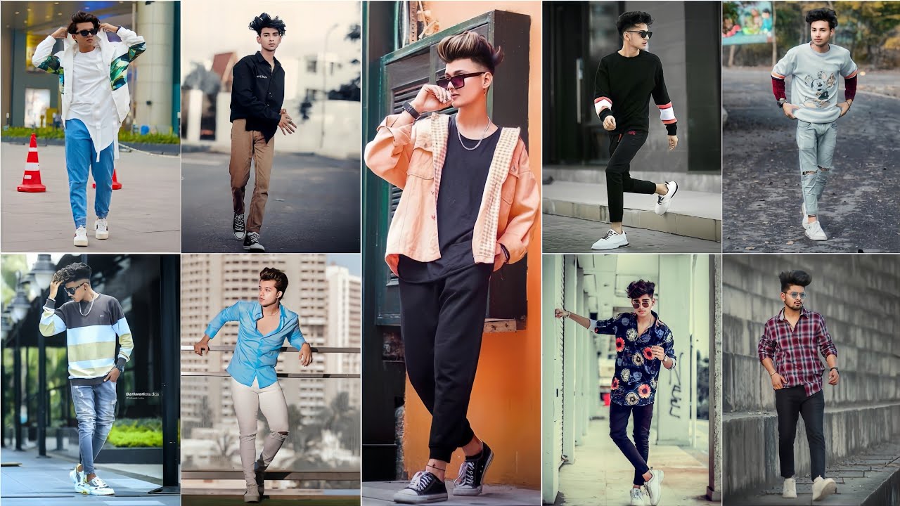 boys photography pose new style photo - YouTube