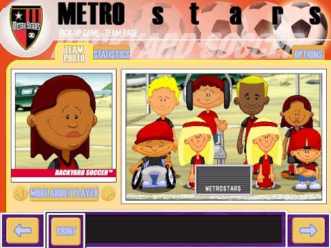 Backyard Soccer 2004 Gameplay 198 (Single Game 20) - YouTube