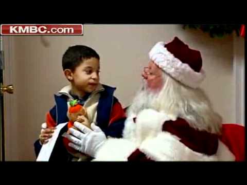 Kids Ask Santa To Help Family In Tough Times - YouTube
