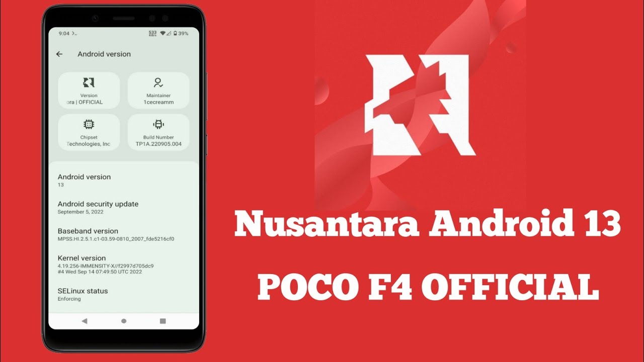 Review Nusantara Project Android 13.0 | POCO F4 | MUNCH - YouTube