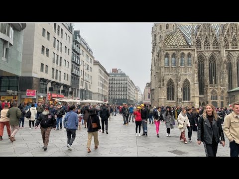 Walking Vienna, Austria - Vienna in Sunday Evening, Vienna Walker 4K ...