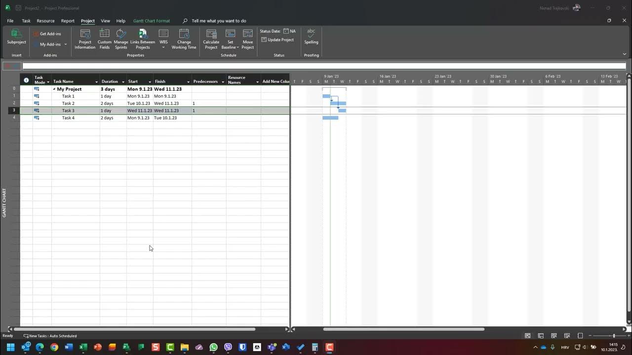 109. ASAP and ALAP constraint combination - Microsoft Project Online - YouTube