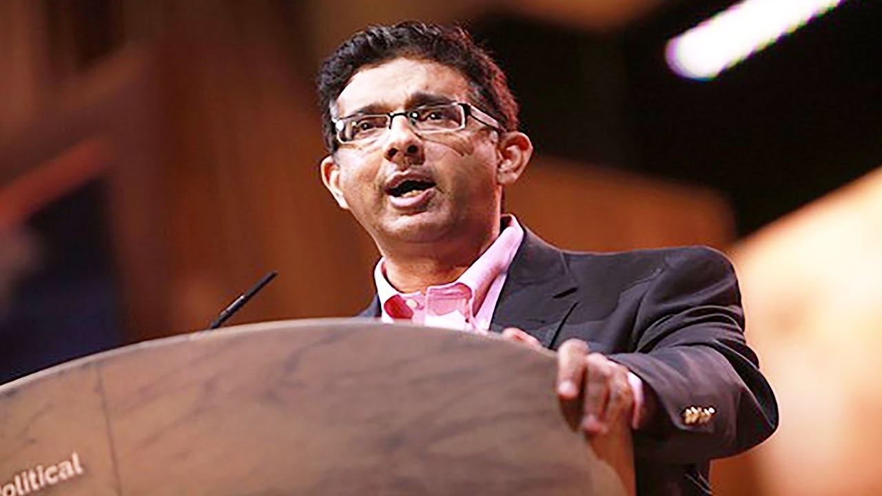Leftist Professor Attacks Dinesh D'Souza, Instantly Regrets It - YouTube
