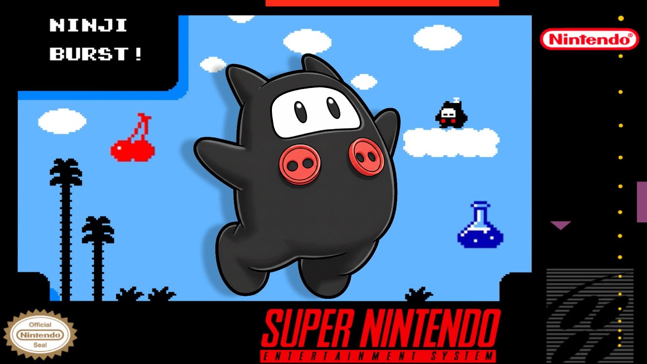 Ninji Burst! - Super Mario World Romhack [SNES] - YouTube