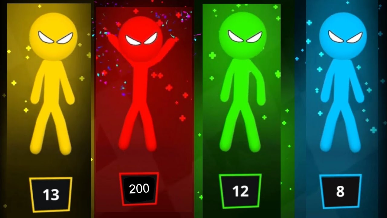 The best gameplay in 2024 - stickman party 1234 player All mini games ...
