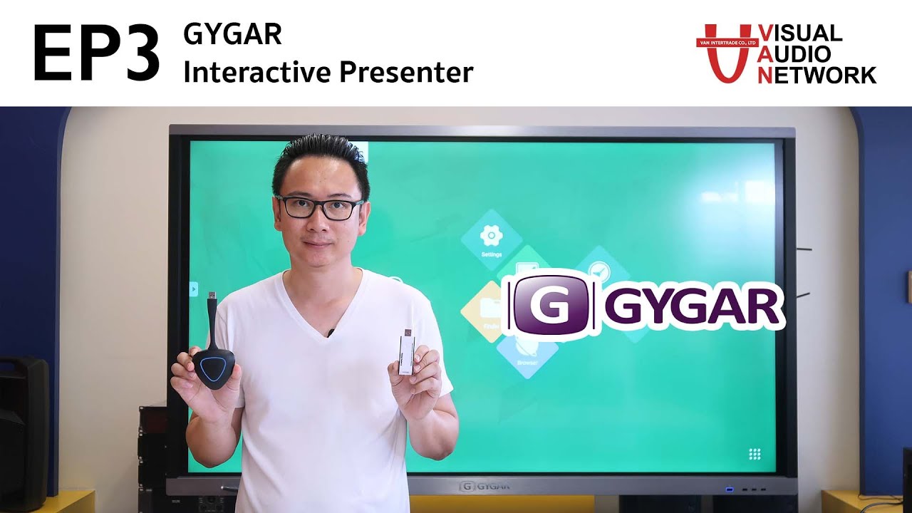 EP3 รีวิว GYGAR จอ Interactive Presenter IPG Series - YouTube