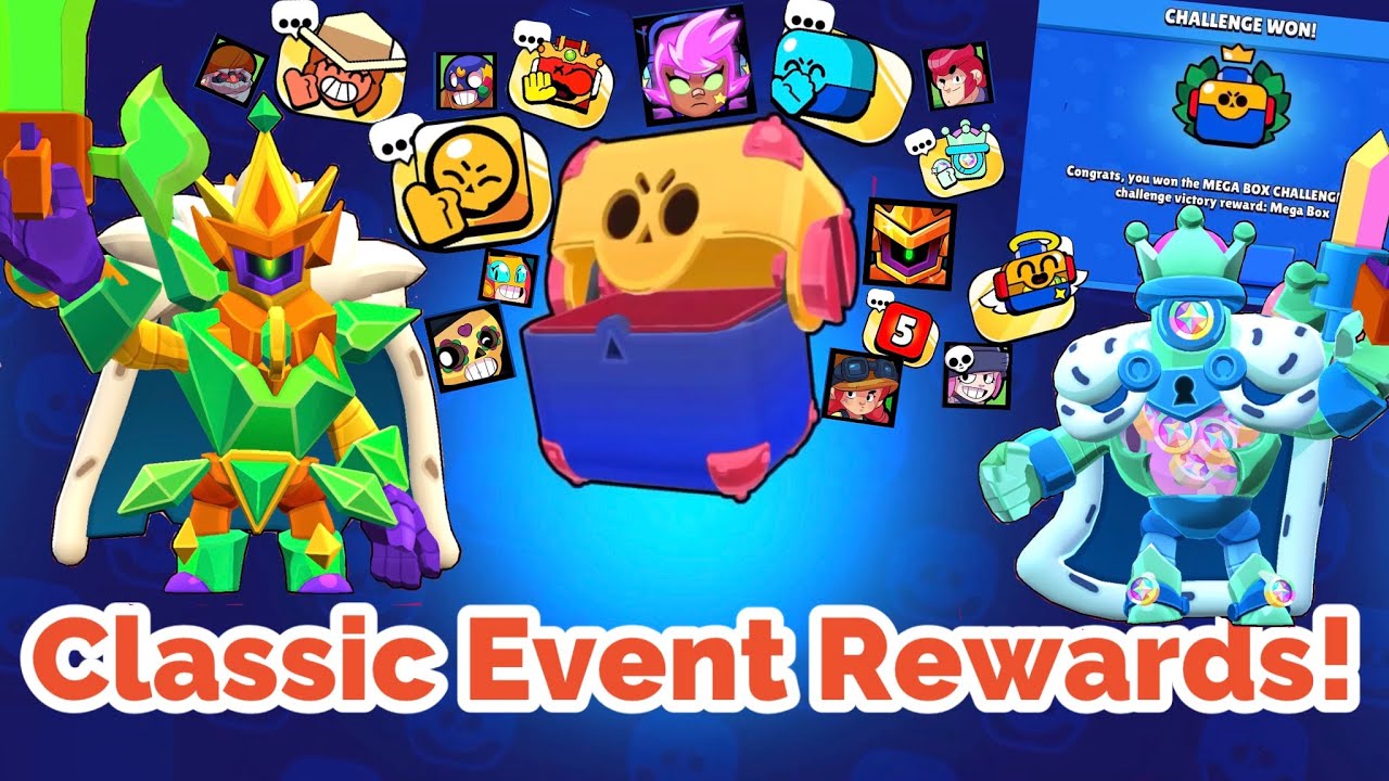 Free Mega Boxes from the Classic Event! | Brawl Stars - YouTube