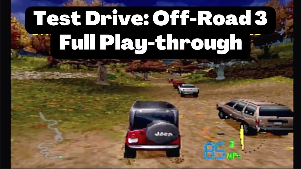 Test Drive: Off-Road 3 Full Play-through (PS1) - YouTube