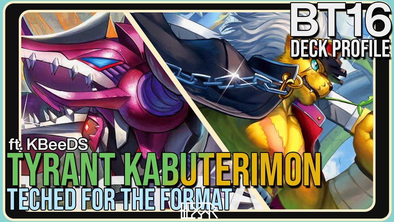 TyrantKabuterimon Deck Profile [Digimon TCG BT16 Deck Profile] ft ...