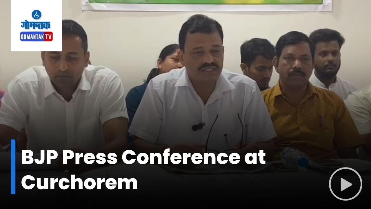 Curchorem BJP PC News - दैनिक गोमंतक विकू देणार नाही - कुडचडे भाजप ...