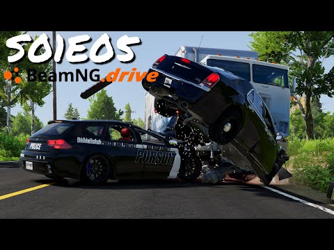 Beamng Drive Movie - The Ambush ( + Sound Effect ) SO1EO5