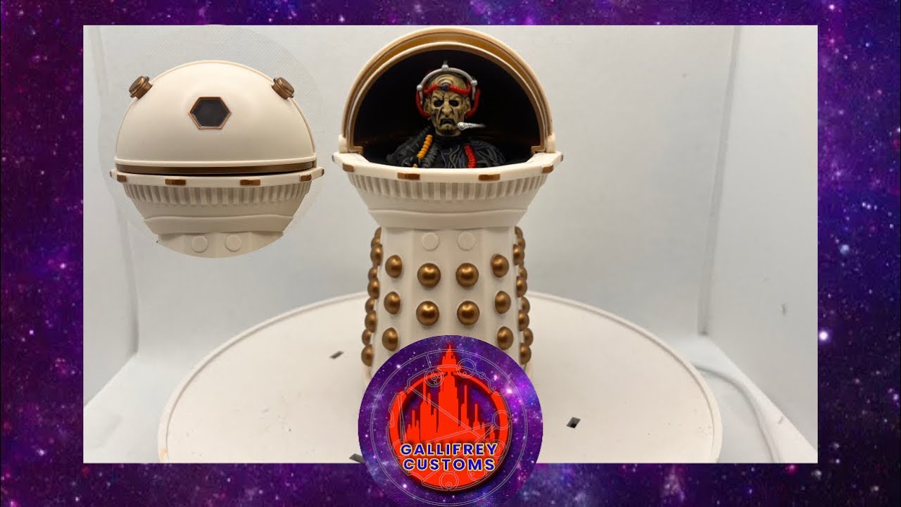 Doctor Who B&M Emperor Davros Collector Figure Review - YouTube