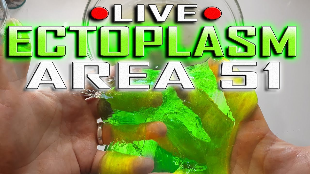 AREA 51 | LIVE! | Ectoplasm! Area 51 Ectoplasm Slime DIY Tutorial - YouTube
