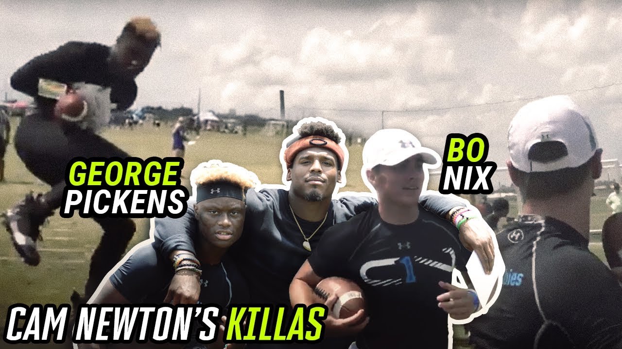 Auburn Commits Bo Nix And George Pickens BALL OUT On Cam Newton's SQUAD ...